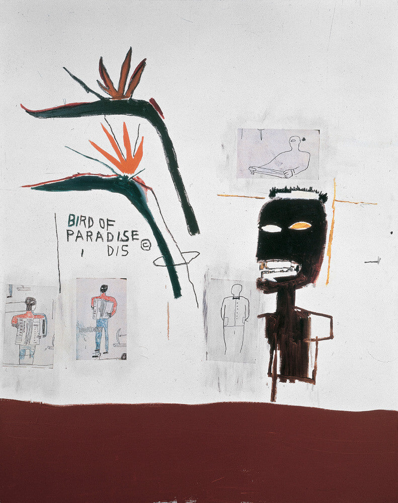 Bird of Paradise 1985 - Jean-Michel Basquiat Print