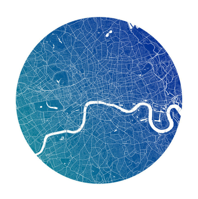 MMC Maps Prints - Posters UK - Framed Art Prints