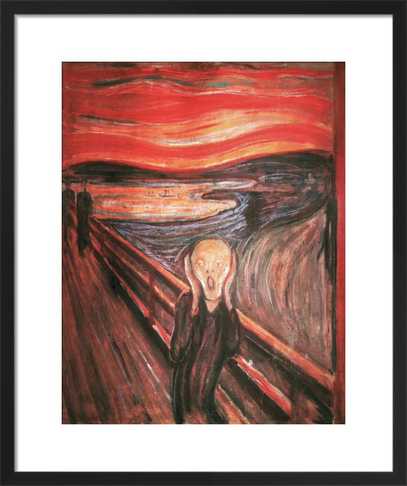 The Scream (medium) - Edvard Munch Print - Framed Art UK