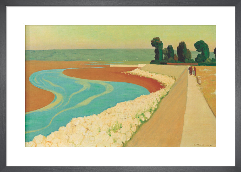 Digue de Honfleur 1915 - Félix Vallotton Print
