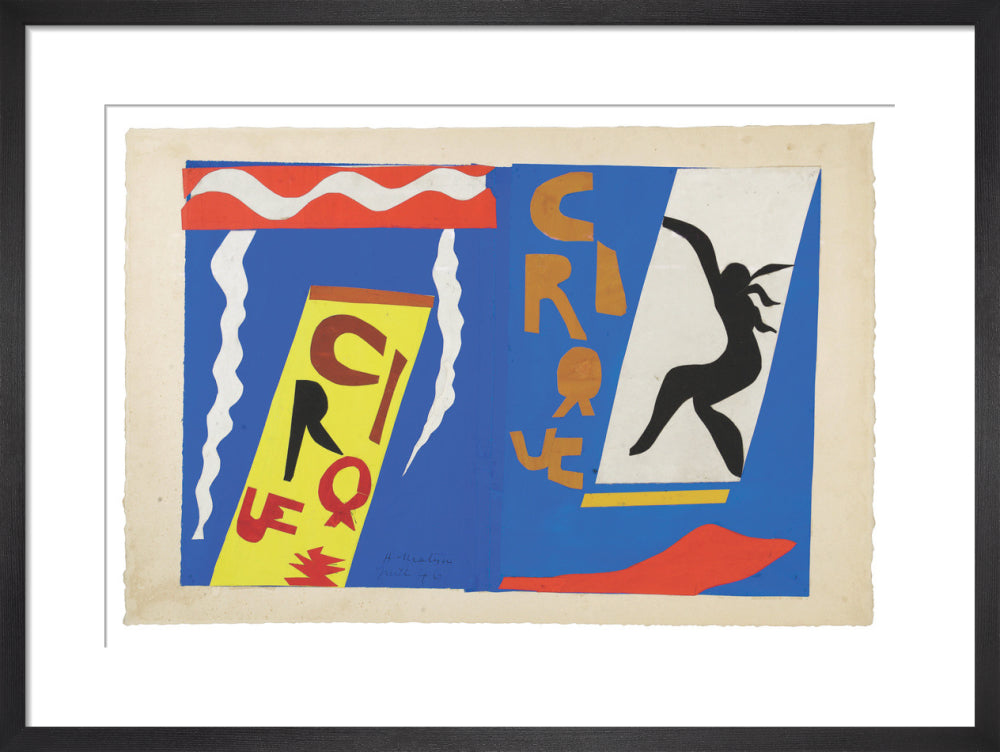 The Circus July 1946 - Henri Matisse Print - Framed Art UK