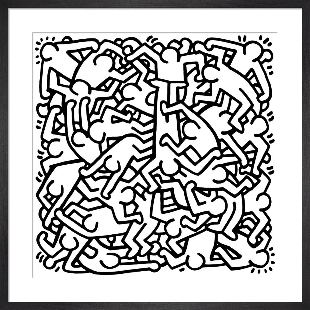 Party of Life Invitation 1986 - Keith Haring Print