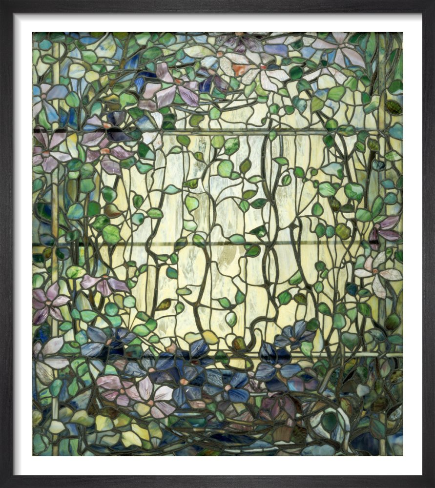 Louis Comfort Tiffany Stained Glass Style
