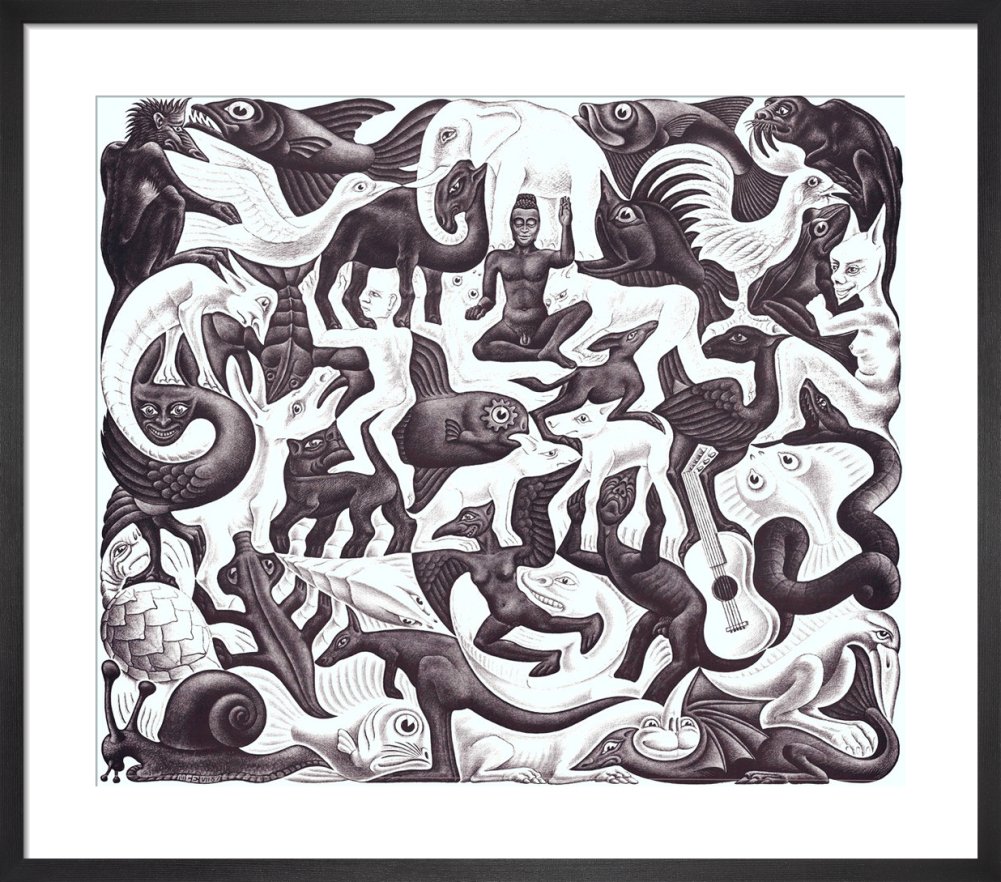 Mosaic - M.C. Escher Print - Framed Art UK