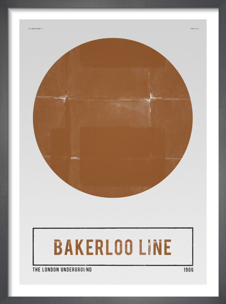Bakerloo Line - Nick Cranston Print - Framed Art UK