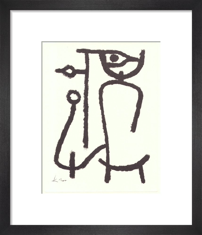 Lady Apart 1940 - Paul Klee Print - Framed Art UK