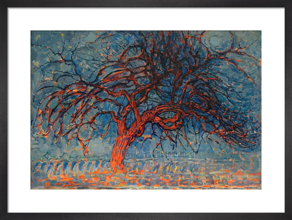 The Red Tree 1908 - Piet Mondrian Print - Framed Art UK