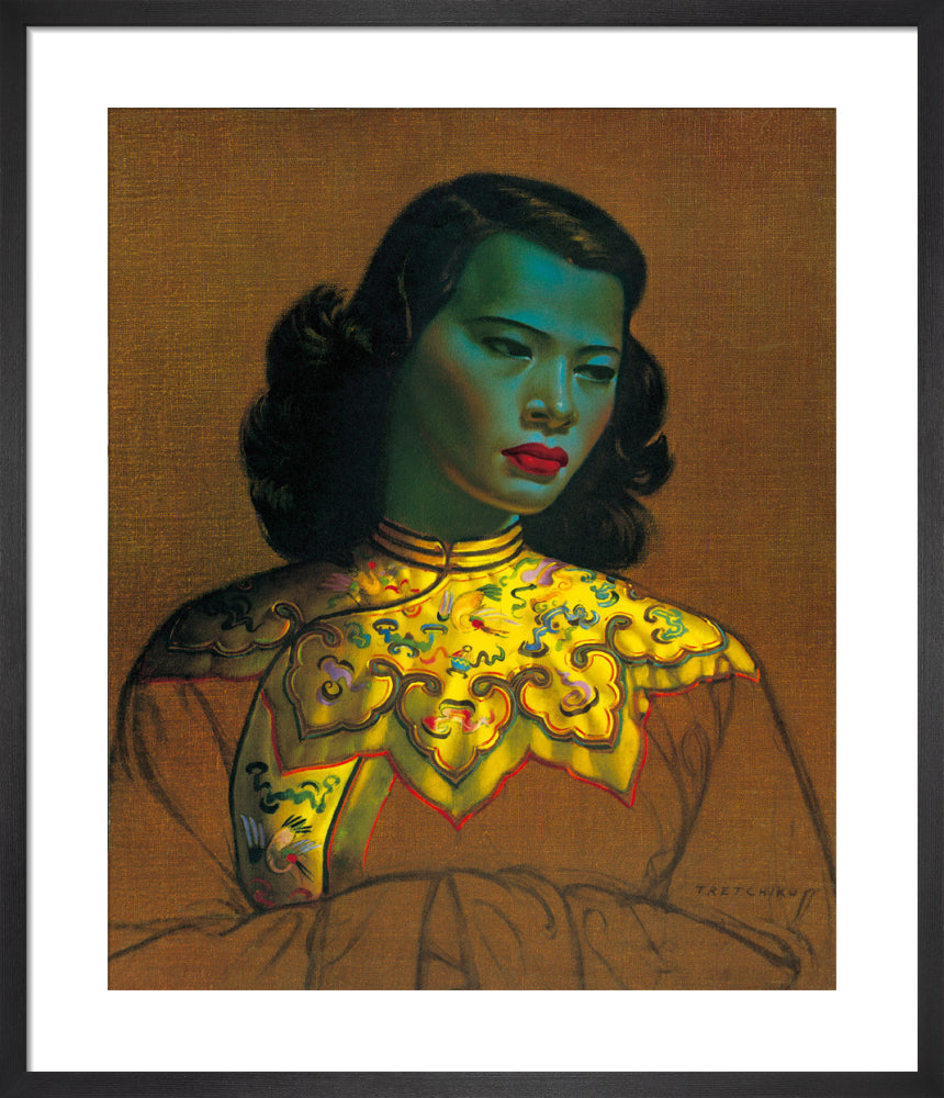 Chinese Girl - Vladimir Tretchikoff Print - Framed Art UK
