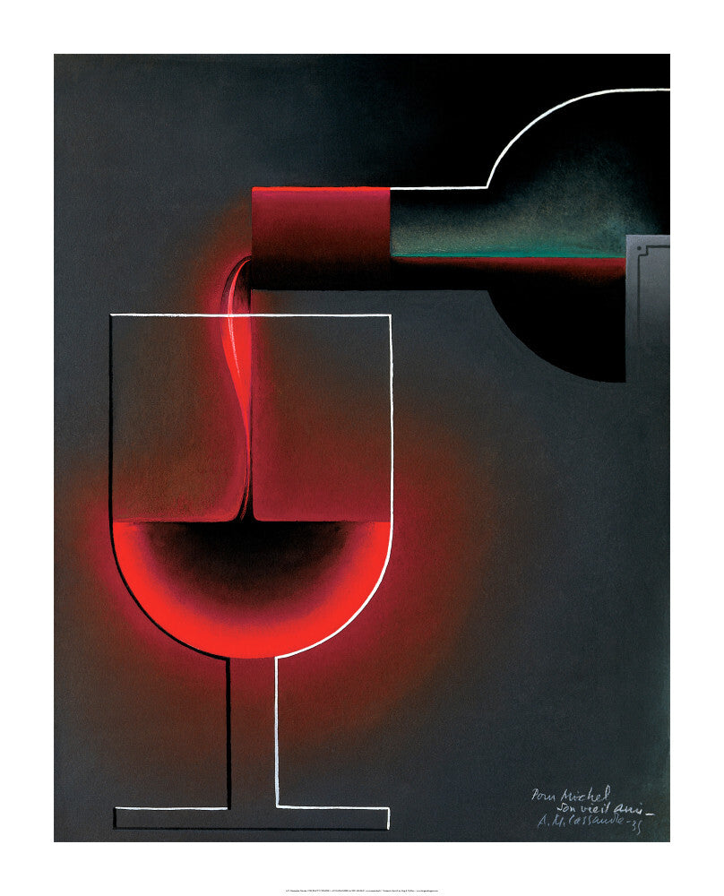 Nicolas - A.M. Cassandre Print - Framed Art UK