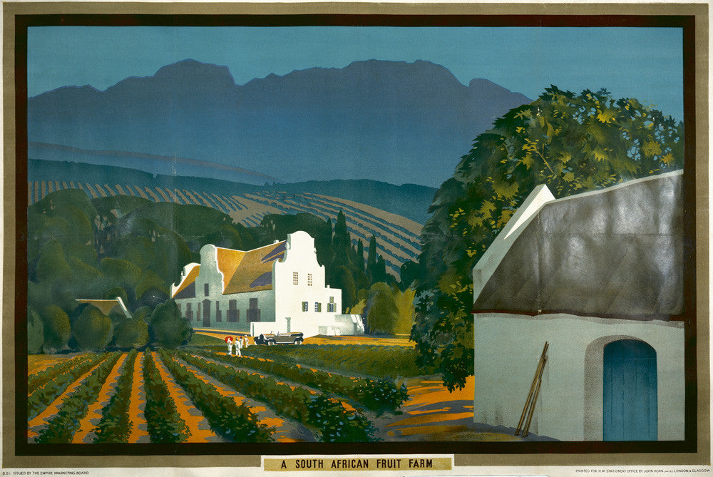 Empire Marketing Board - A South African Fruit Farm - Austin Cooper Print