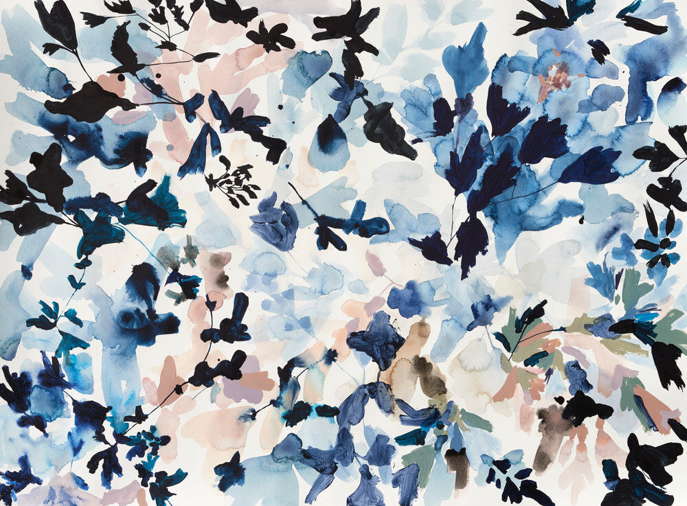 Black and Blue - Jen Garrido Print - Framed Art UK