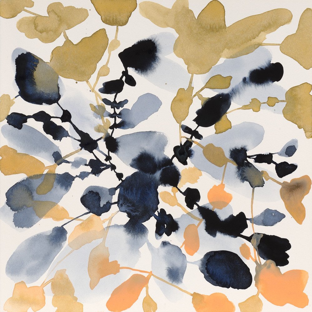 Indigo Rock 5 - Jen Garrido Print - Framed Art UK