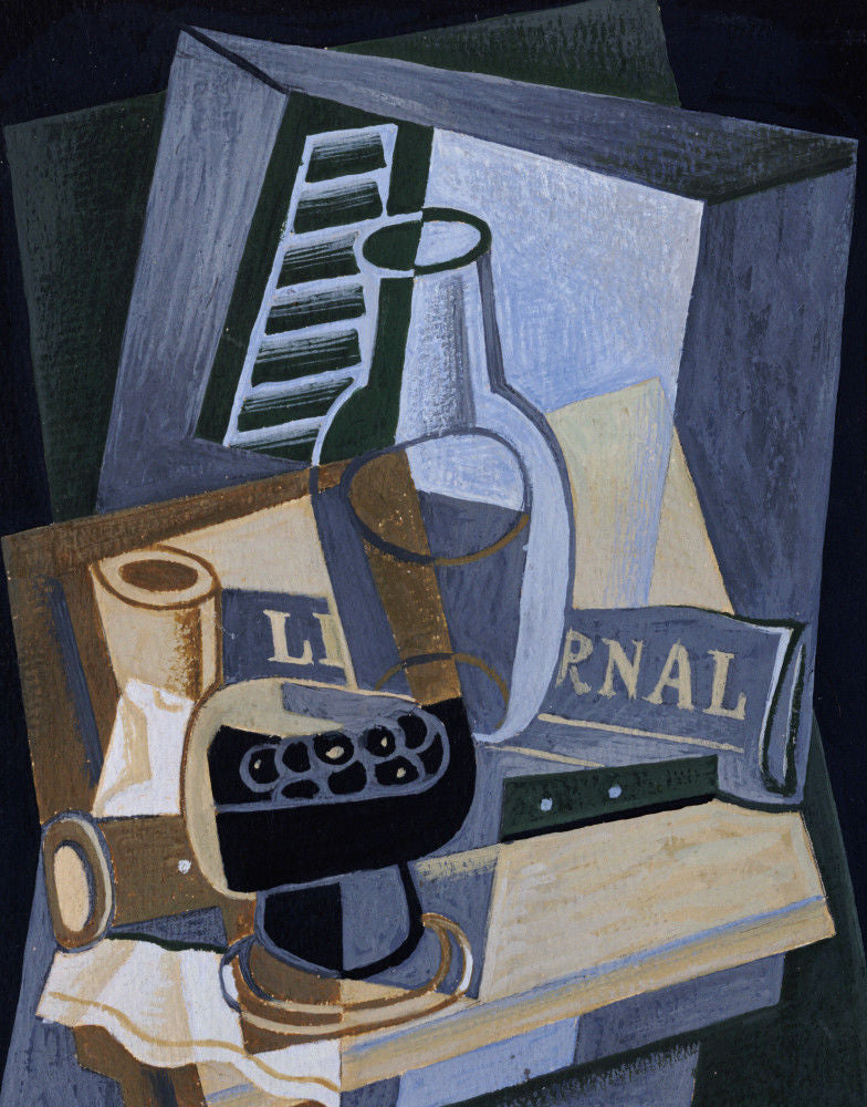 Still Life in Front of a Window 1922 - Juan Gris Print
