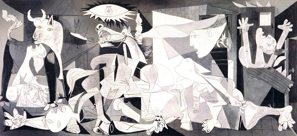 Guernica 1937 - Pablo Picasso Print - Framed Art UK