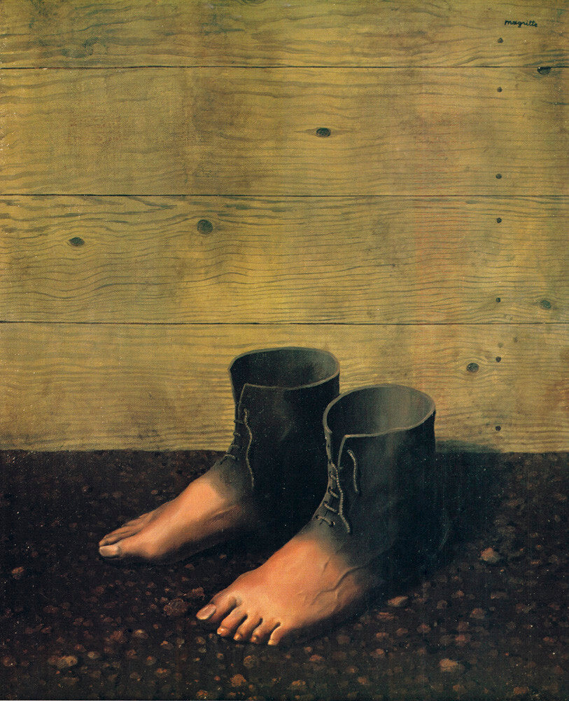 Le Modele Rouge 1935 - Rene Magritte Print - Framed Art UK